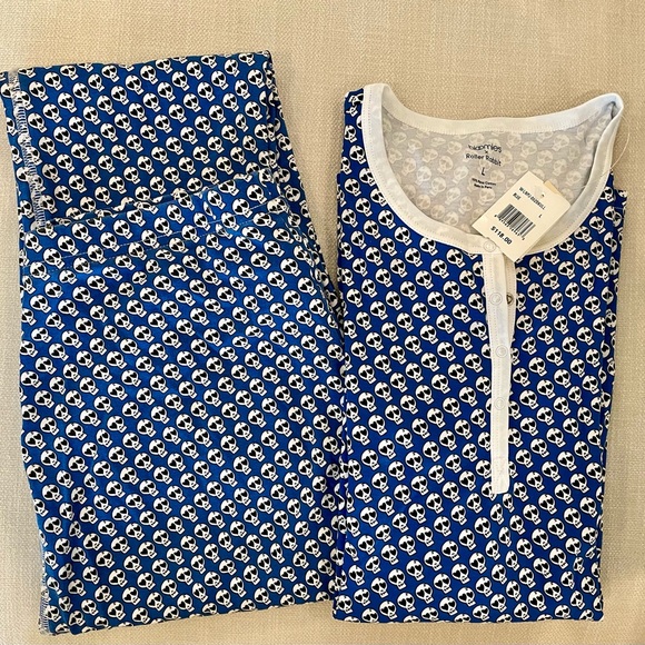 Roller Rabbit | Intimates & Sleepwear | Roller Rabbit Skull Doodle ...